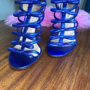 Viktor & Rolf | Shoes | Viktor And Rolf Metallic Heels | Poshmark